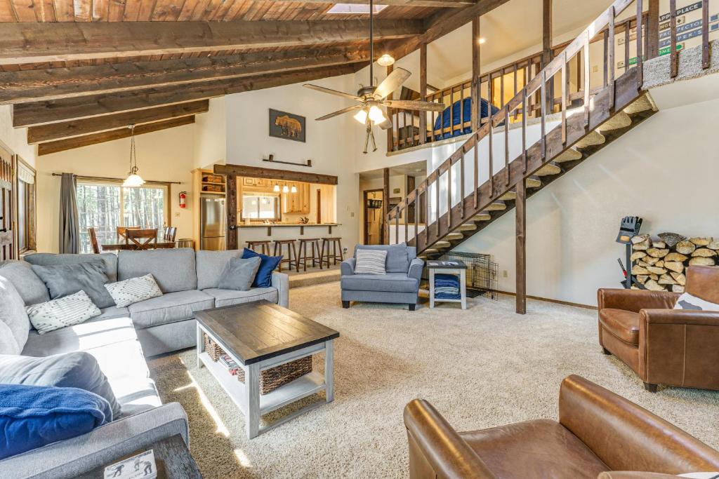 Walk to Lake and Trails Angel Fire Home with Deck!, Angel Fire ...