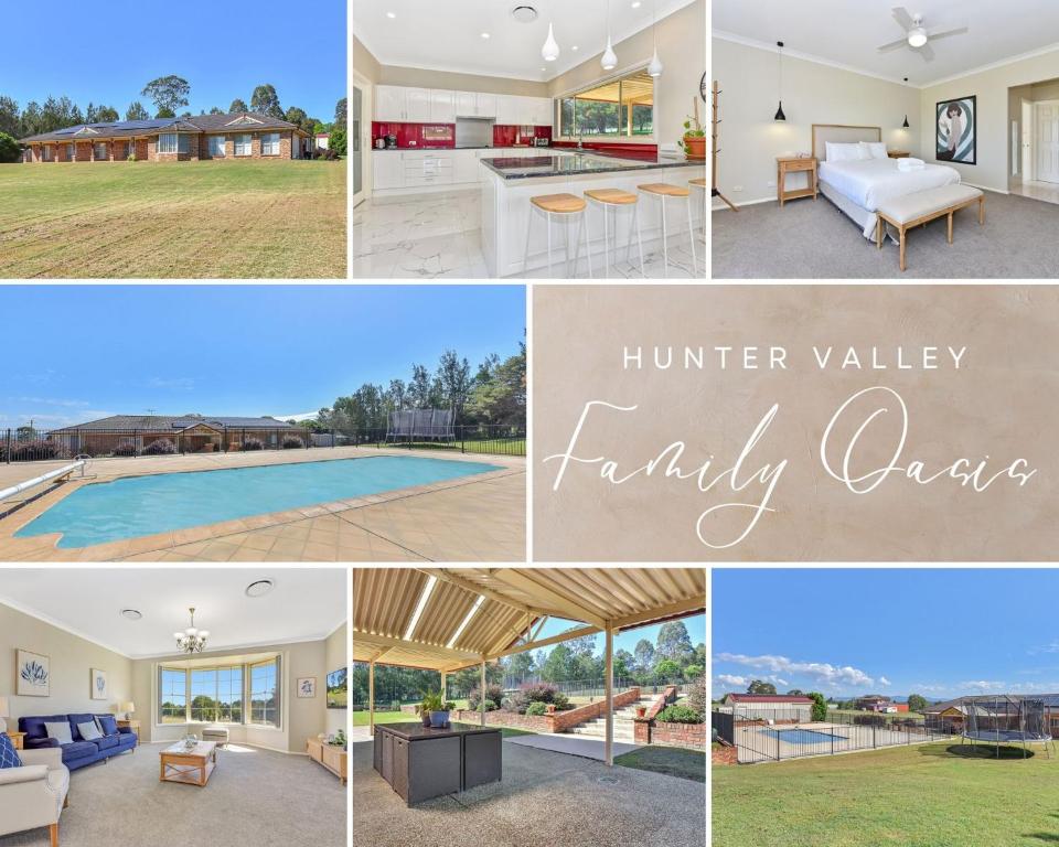 Hunter Valley Family Oasis - 5 bedroom House with Pool, Branxton ...