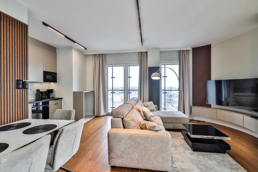 Kasprzaka 29 Panorama Tower 20 piętro 85m2 By Perfect Apart 2015 ...