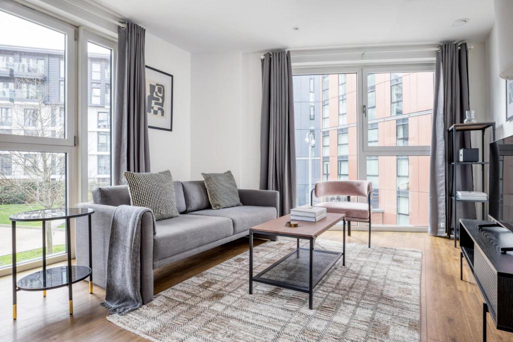 Blueground Nine Elms gym cinema nr tube LON-318, Londres (precios ...