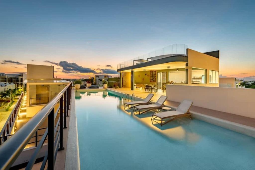 Luxury 2BD 2BA Ocean view 200m from beach, Playa del Carmen (updated ...