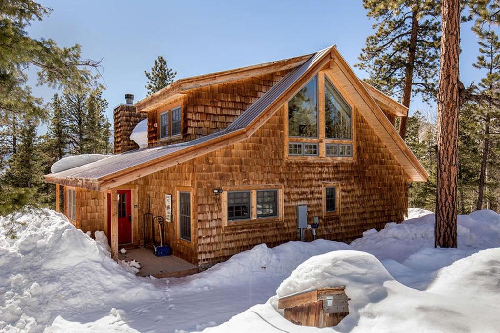 Storybook Camping Cabin with Private Hot Tub in the Woods in Durango ...