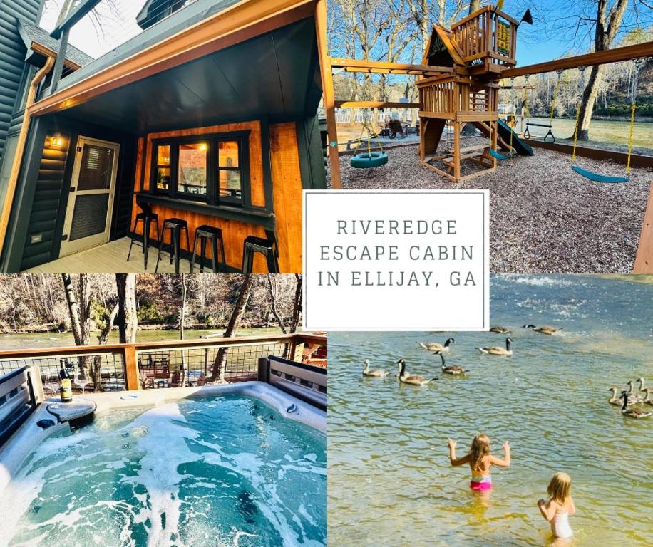 Riverfront Cabin in The Coosawattee River Resort, Ellijay (updated prices 2025)