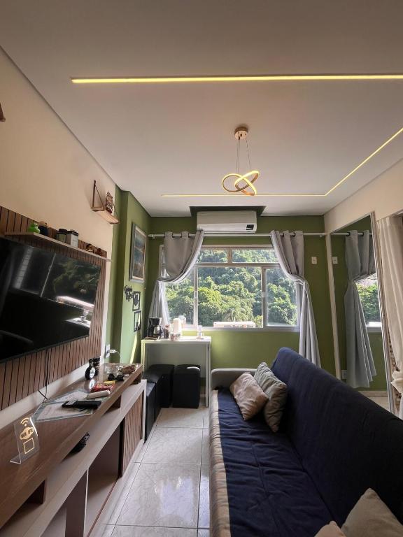 Pé na Areia apartment, facing the beach, São Vicente की (2026 के लिए ...