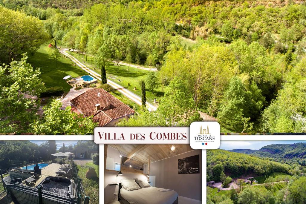 Villa Combes - Piscine Chauffée & Spa - Grand parc arboré, Bruniquel ...