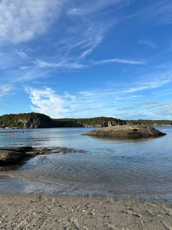 Modern cabin with sea view at the Norwegian costline, Stathelle ...