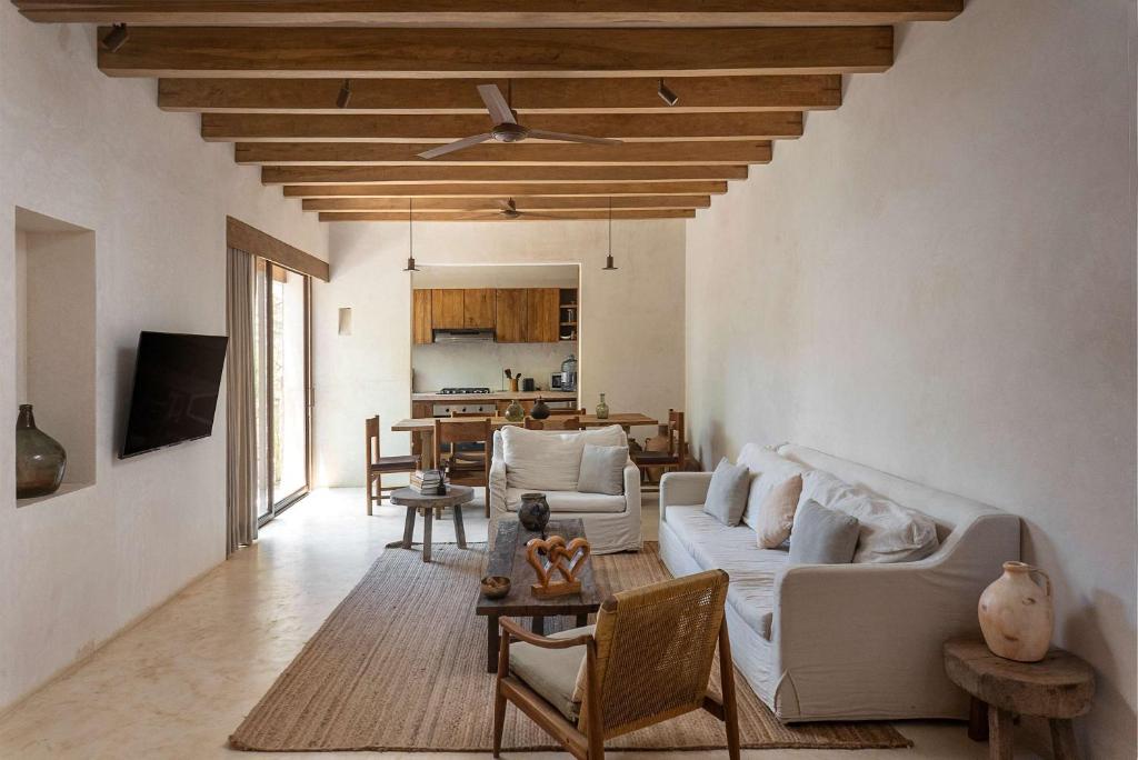 Boho Organic 3BR Villa, Gated Community, Rooftop, Tulum (updated prices ...