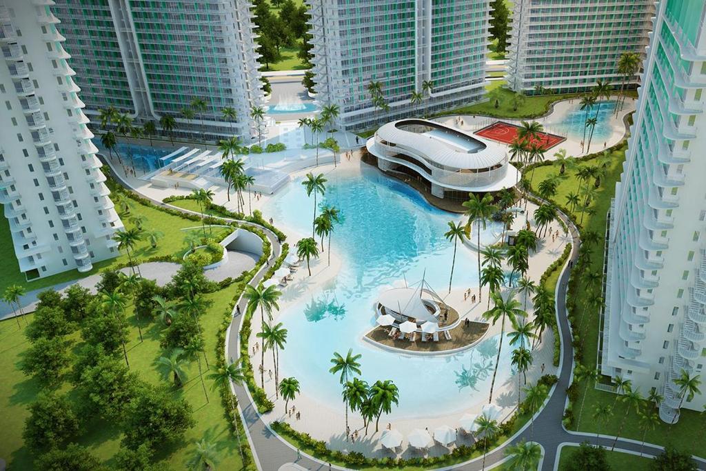 2 Bedroom Azure South Paranaque High Floor City Pool View, Manila ...