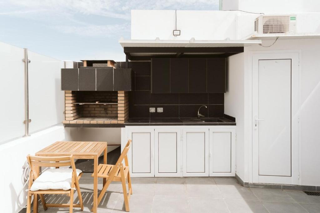 Ático luxury, BBQ, Terraza privada, Solarium, Zona de trabajo, Las ...