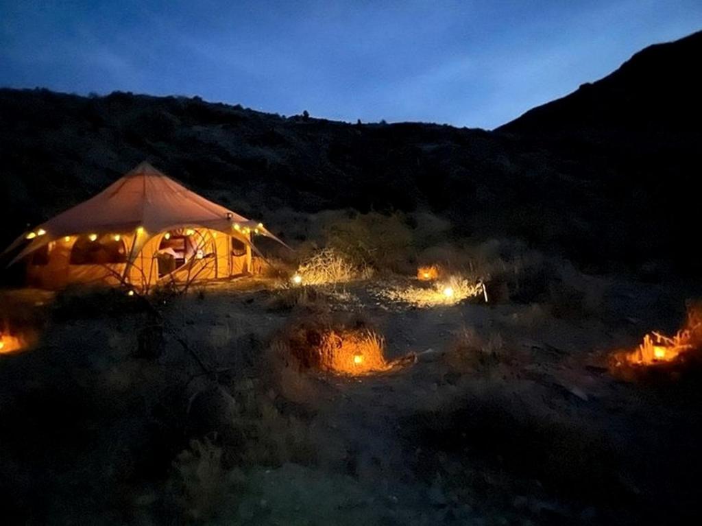 Intimate Remote Bell Tent Perfect for a Unique Desert Escape in Nevada ...