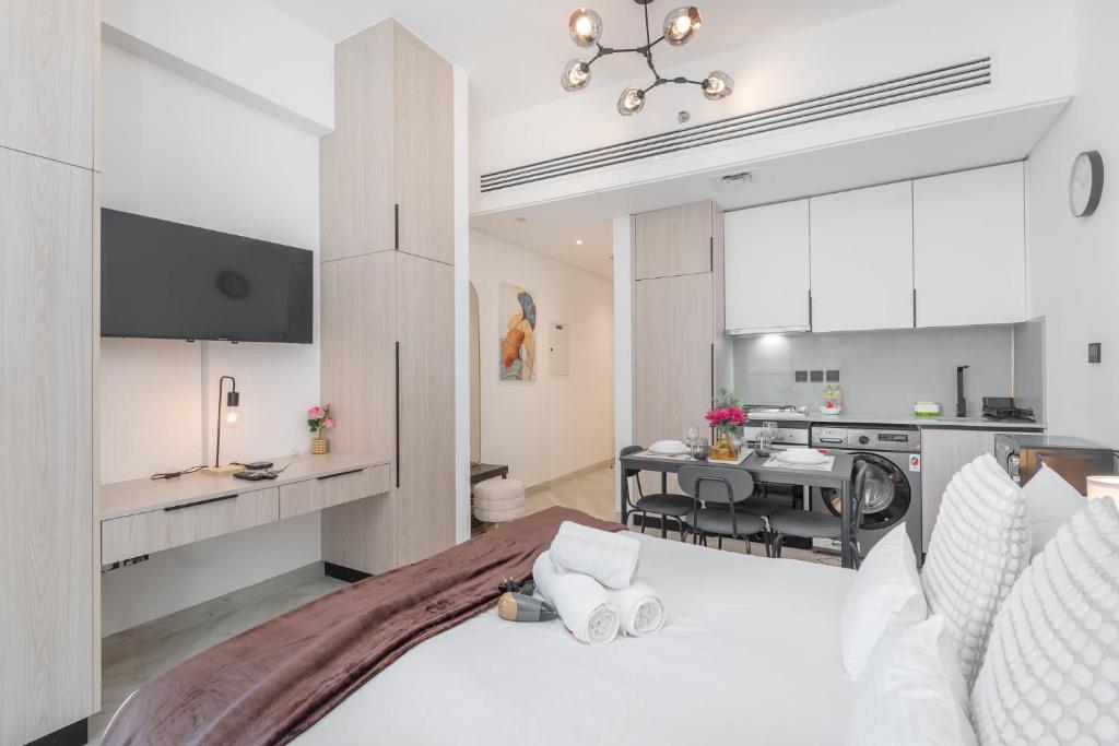 Outstanding Studio in Empire Residence JVC, Дубай (актуальные цены 2025 ...