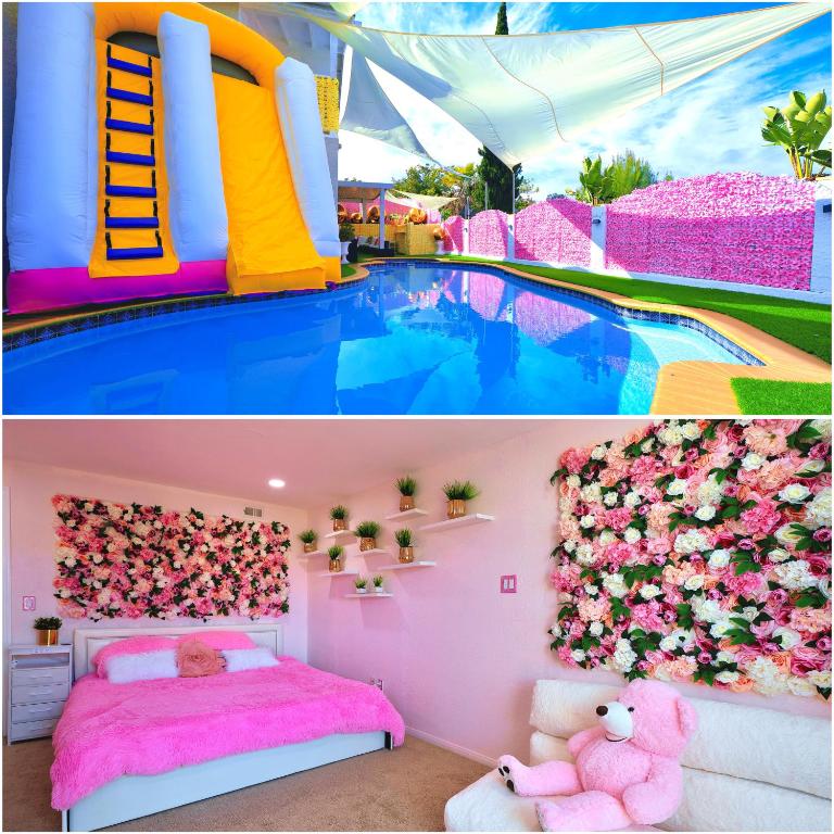 Pink Luxe Spa Retreat in San Diego, Private Rooms with Shared Kitchen ...