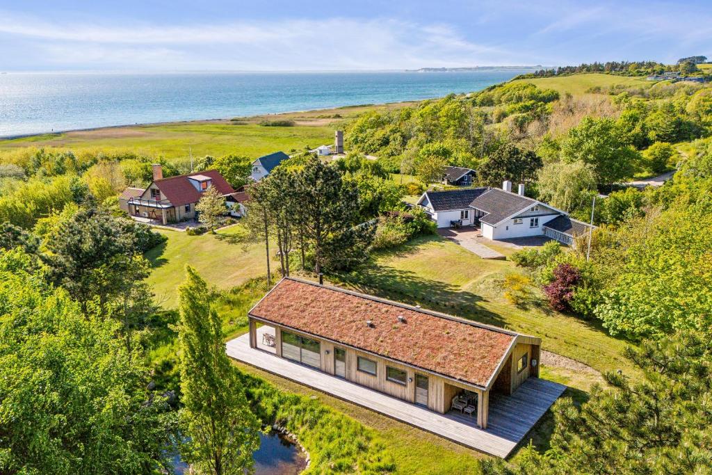 Beautiful Newly Built Holiday Home With Sea Views On Helgenæs, Knebel ...