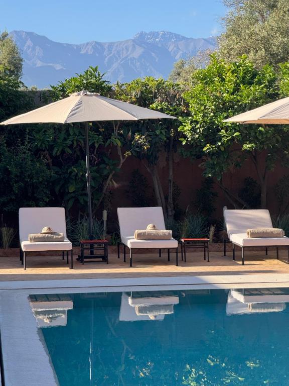 Le mas de l'Ourika, maison d'hôtes, Aït Zat (tarifs actualisés, 2025)