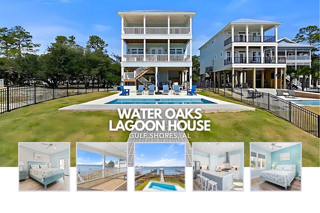Water Oaks Lagoon House - Newly Built! Lagoon Front Paradise, Private ...