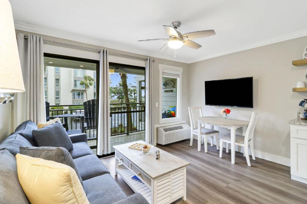 Seaside Villa with Ocean Peeks & Balcony Breezes, Hilton Head Island ...