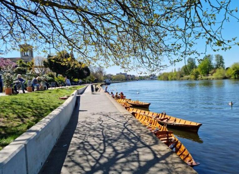 Sunny Riverside Victorian Flat, Surbiton (updated prices 2025)