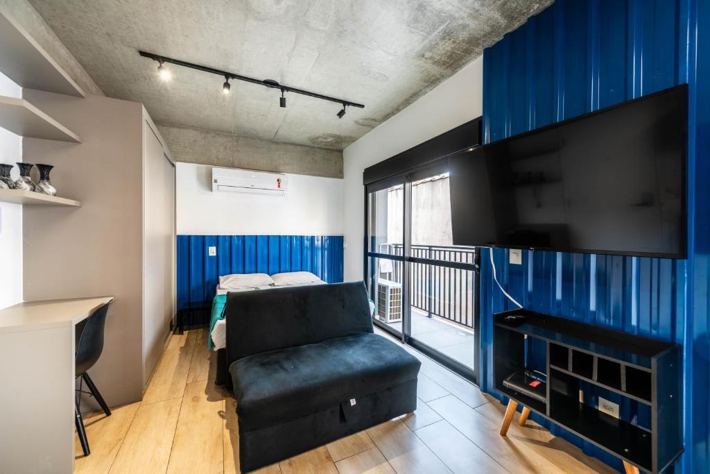 94 Design Studio com vaga Av Paulista, Augusta, साओ पाउलो की (2026 के ...