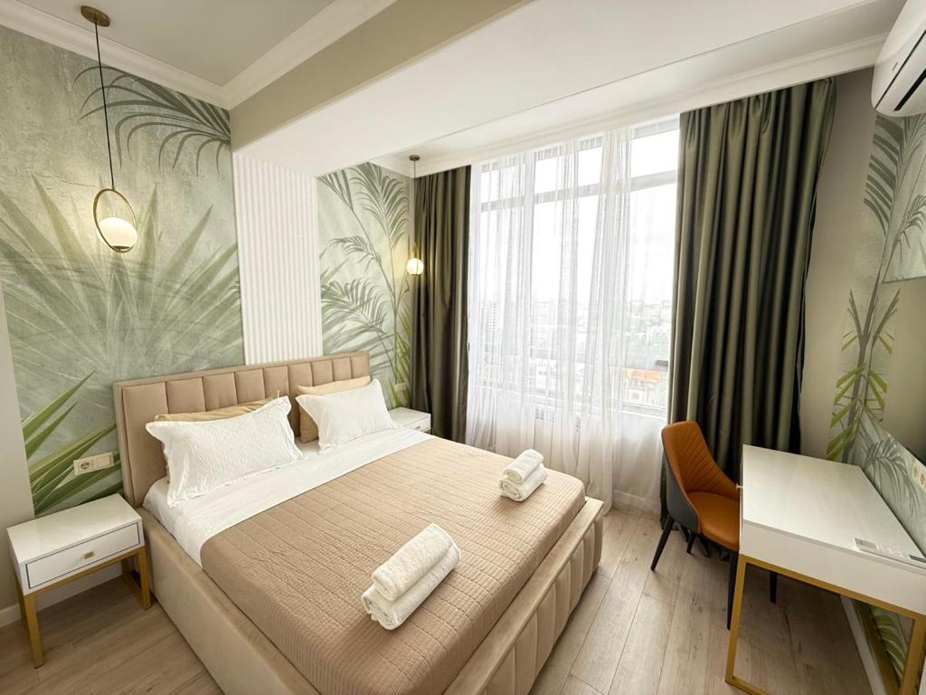 Citywide apartment BayTash Tower near GUM and TSUM, Biškekas ...