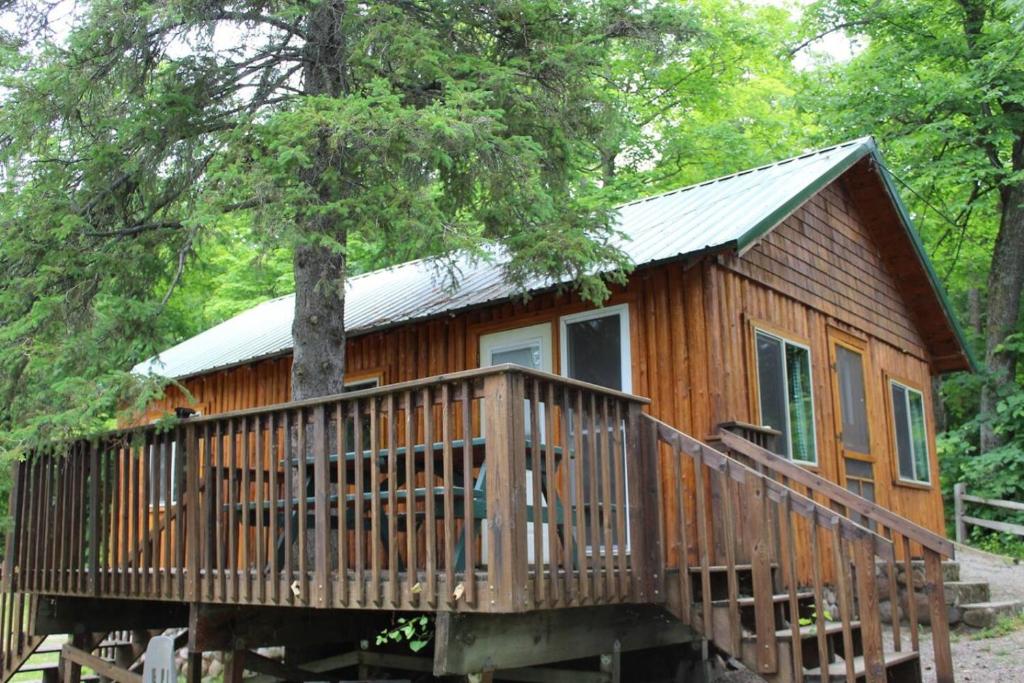 Cabin 8 - A newly remodeled with shaded deck on the lakeshore, Deer ...
