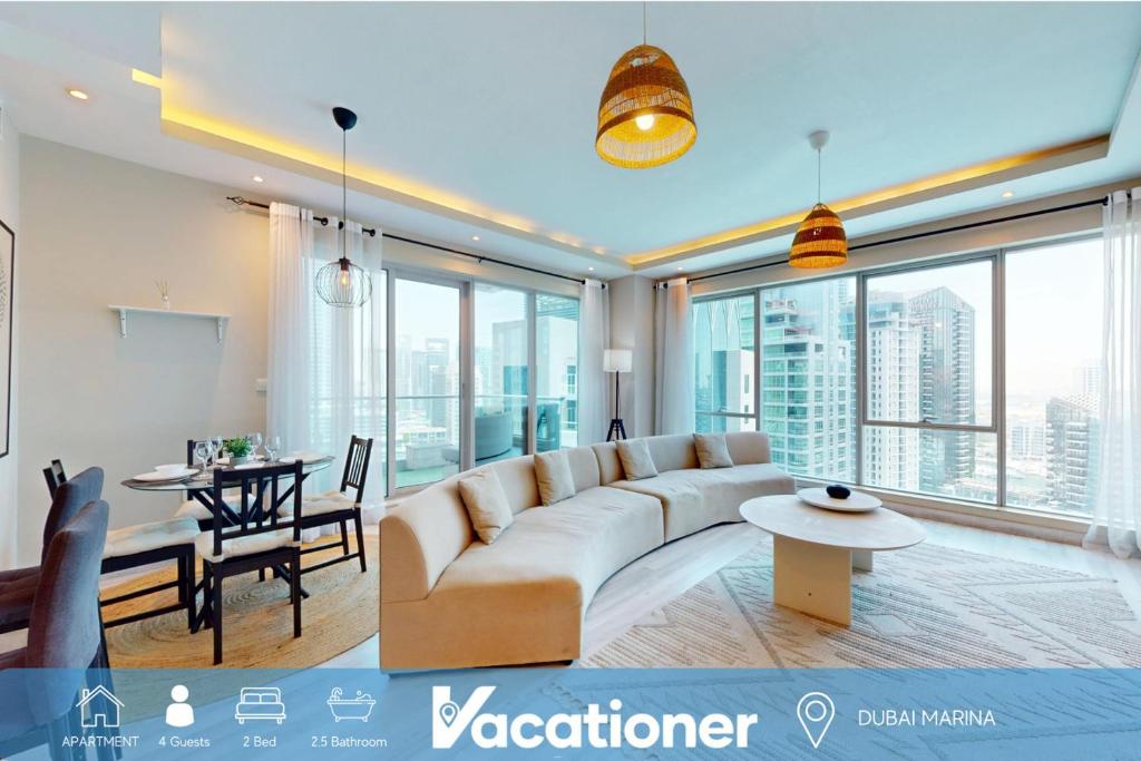 Shemara Tower - Elegant Two Bed with Marina View, Dubai (updated prices ...