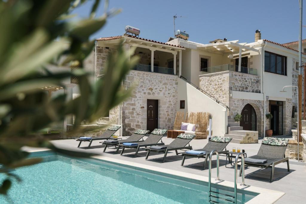 Villa Angelo, Traditional Cretan Stone Villa with Pool & Countryside ...