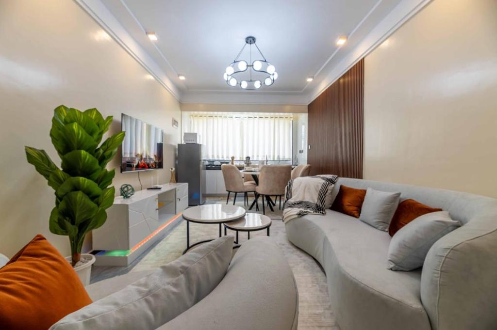 the modern one bedroom apartment with equipped heated swimming pool ...