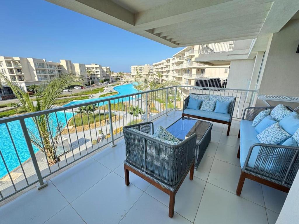 Marassi North Coast 3 BR Lagoon View - Waters 9-207, El-Alamein ...