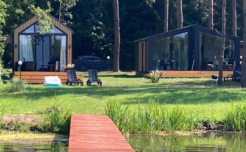 Mazury Resort-nowoczesna stodoła 10 m od jeziora, Makosieje (updated ...