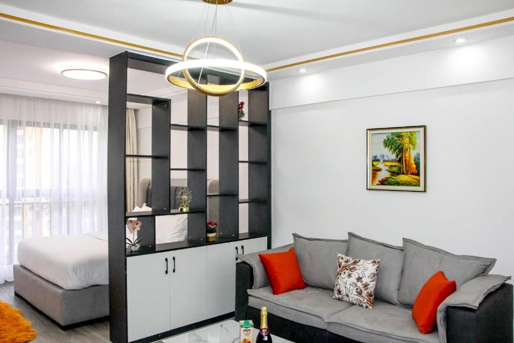 lovely fully furnished studio apartment in kilimani with unbeatable ...