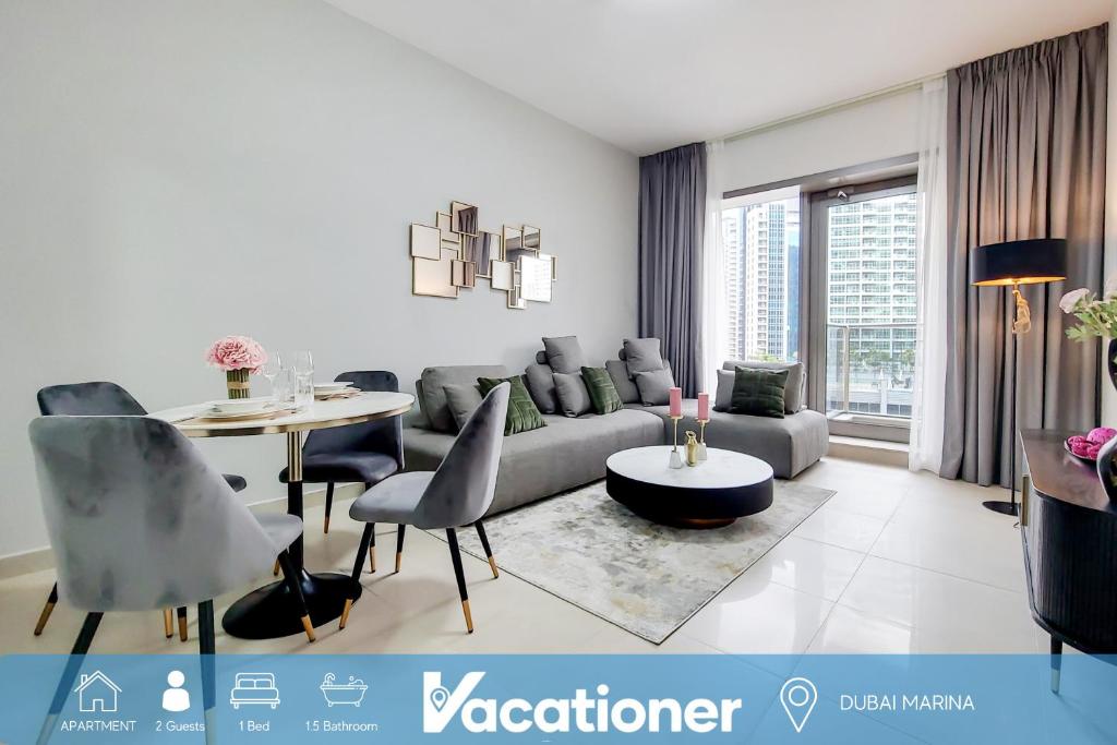 Sparkle Tower 2, Dubai Marina - Fresh One Bedroom, Dubai (preços ...