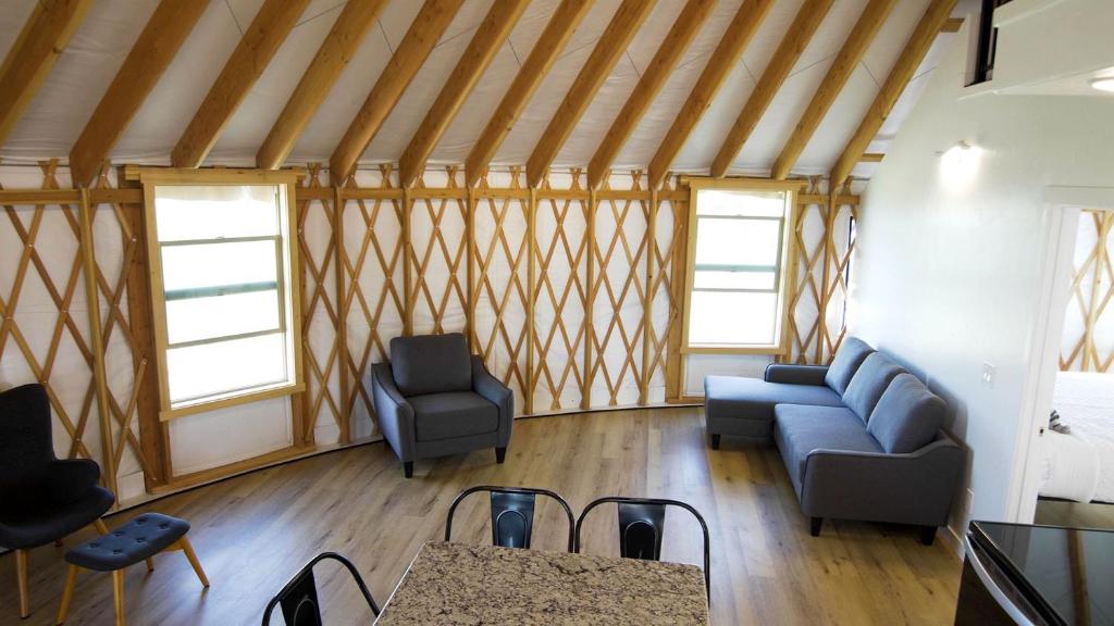 Unique Glamping Experience: Charming Yurt in Garden City, Utah, by Bear ...
