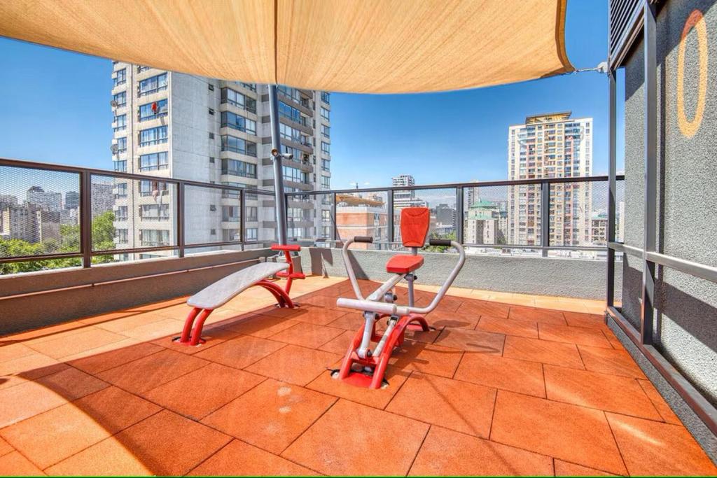 U515- A pasos del Movistar Arena - 1dorm en Santiago - Wifi - Check in autonomo - Seguridad ...