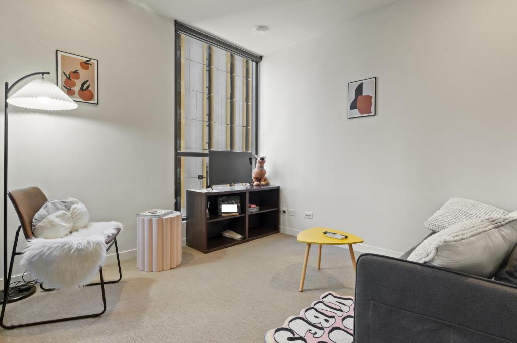 Unbeatable Location Sleek 1BR Melbourne Central, Melbourne (uppdaterade ...