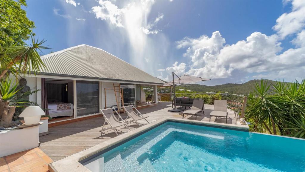 St Jean Hillside Haven with Pool and Lagoon Views, Gustavia (updated ...