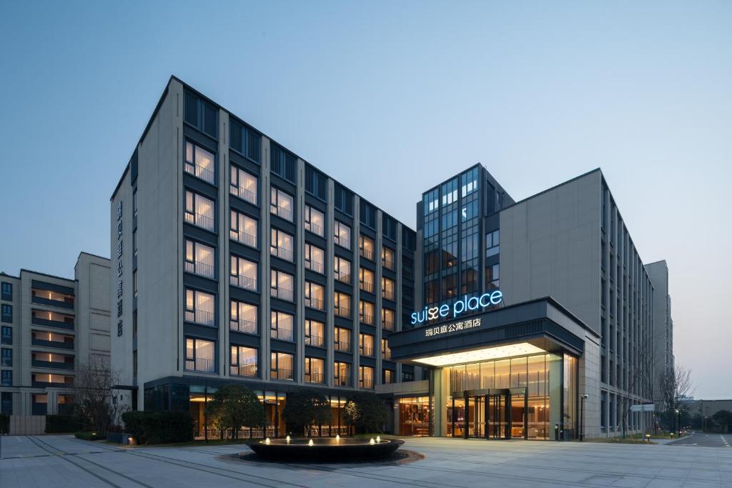 Shanghai Jiading New Town Suisse Place Apartment Hotel, Xangai (preus ...