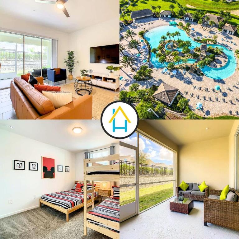 Superb Thematic 2BR with Waterpark & Garage, Kissimmee (updated prices ...