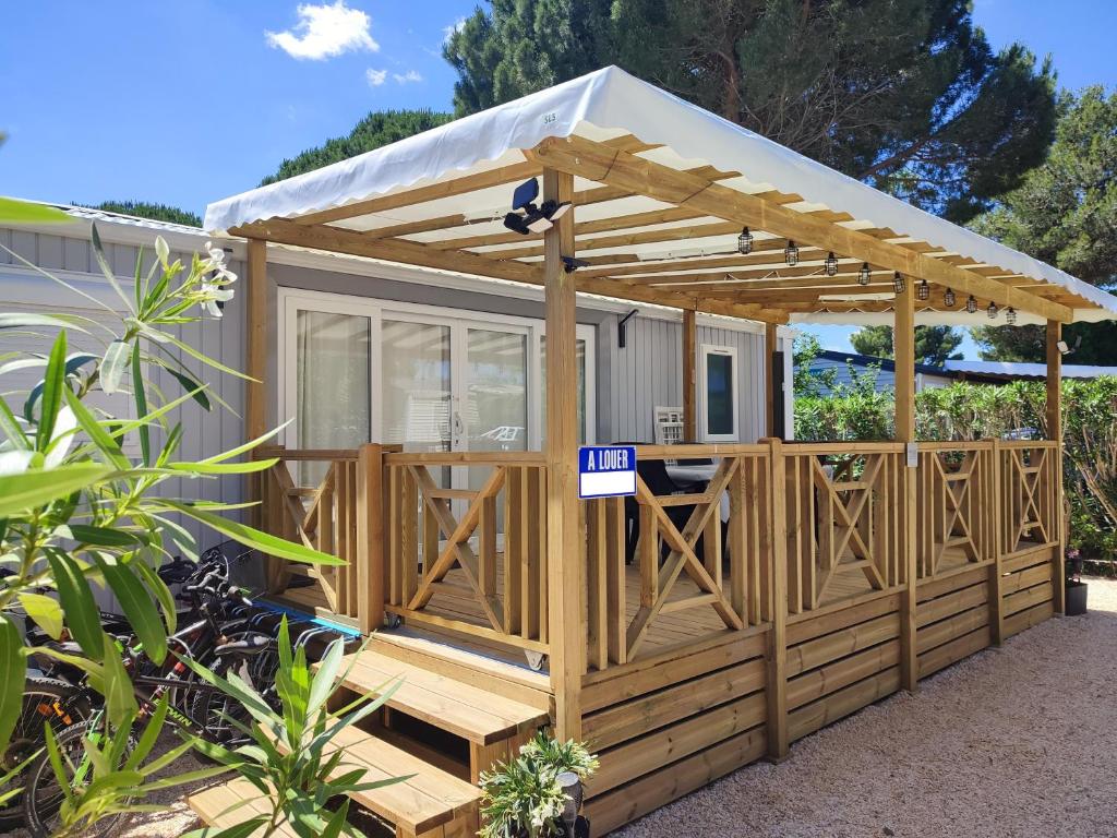 Camping DEL MAR 4 Étoiles à ARGELÈS SUR MER Mobil-Home Cosy en 3Ch au ...