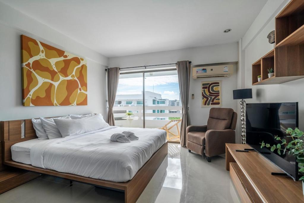 Jomtien beach Condotel Seaview 11th floor, Ban Nong Chaeng (nove cijene ...
