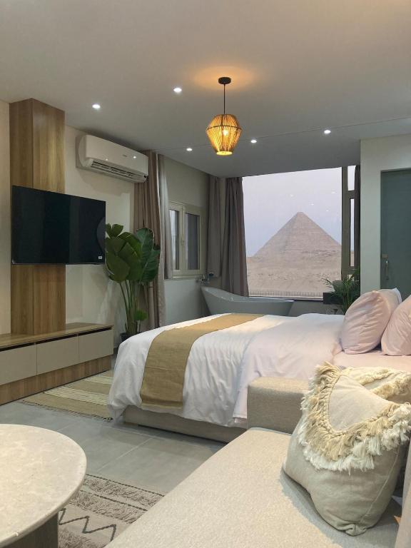 First Row to Pyramids Studio, Kafrat Naşşār (updated prices 2026)