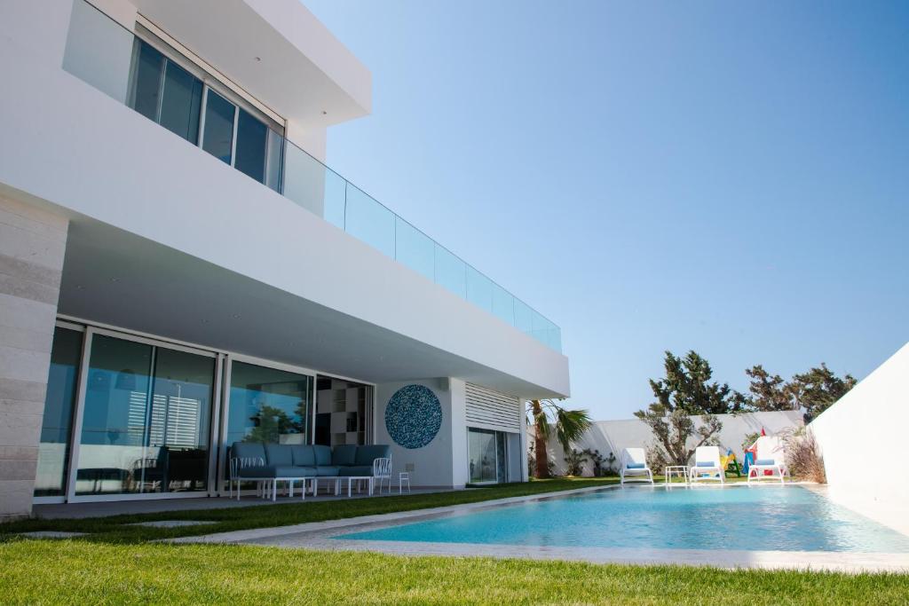 Villa Lagoon - Élégance moderne avec vue mer et lagune, Taguermess ...