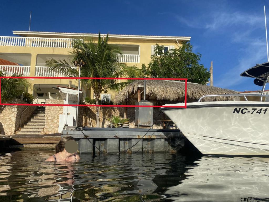 Appartement Jan Sofat met strand aan het Spaanse water, Willemstad ...