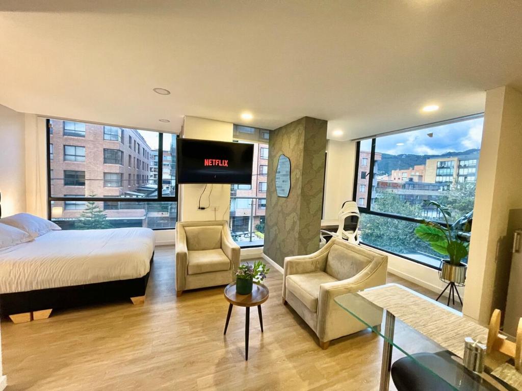New Dream Corner Loft Private Balcony Usaquen, Bogotá (tarifs ...