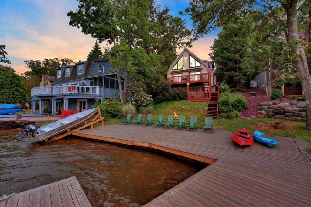 beautiful lakefront lodge, Lake Harmony (precios actualizados 2026)