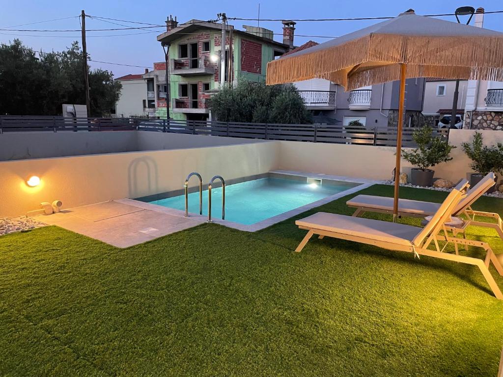 Trinity Pool Villas WHITE, Iraklitsa (nove cijene za 2025.)