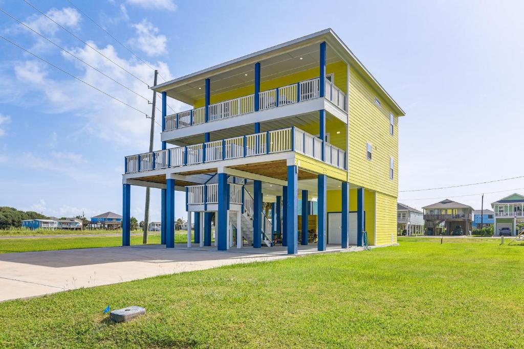 Walk to Beach Group Getaway in Galveston!, Galveston (bijgewerkte ...