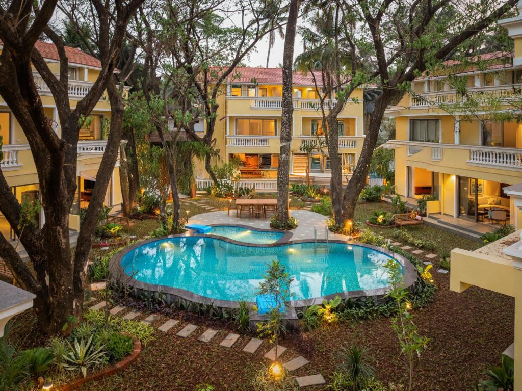 Kensho Hibiscus 3-BHK Villa With Common Pool, Plunge Pool & Lift Near Popular Beaches, 마조르다 ...