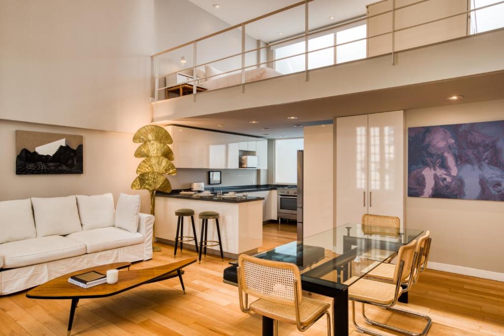 Great 1BR Two-level Loft in Colonia Roma, Mexico City (updated prices 2026)