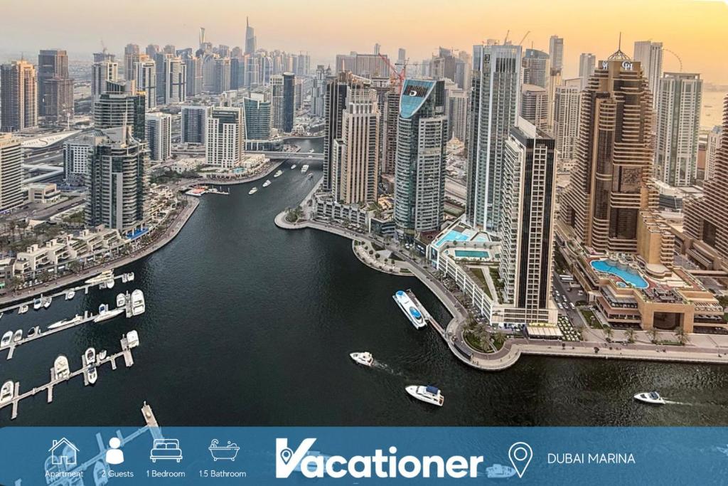 Marina Gate 2 - High Rise One Bed with Marina View, Dubai (updated ...