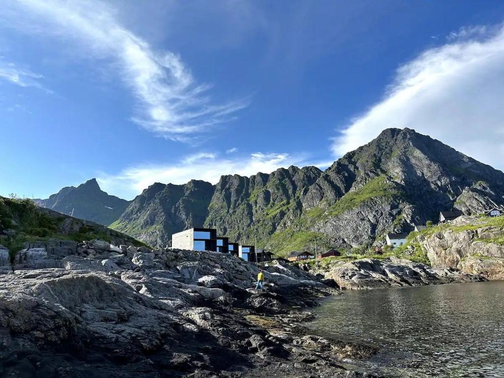 High end sea cabins at Å in Lofoten, Moskenes (updated prices 2025)